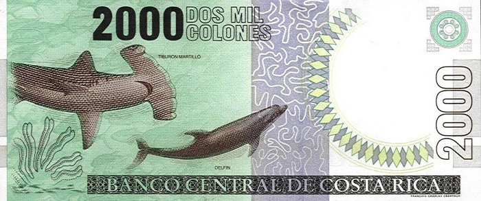 Banknote Index - Costa Rica 2000 Colones: P265d